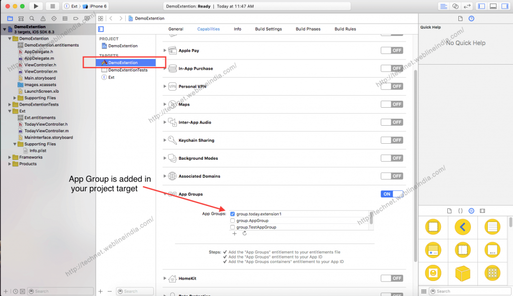 Today Extension in iOS – Overview with Example