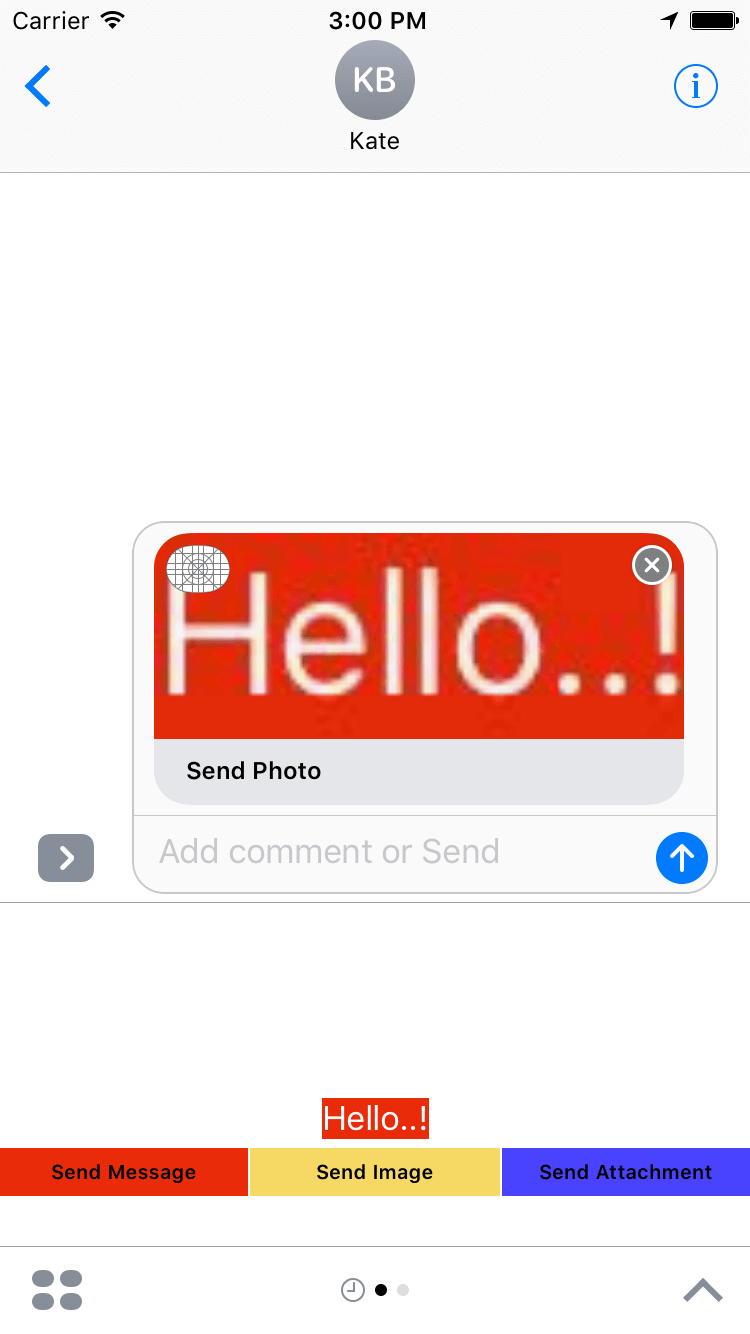 iMessage Apps in iOS 10 – How to Create iMessage Application