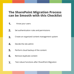 The SharePoint Migration Process Can be Smooth with this Checklist